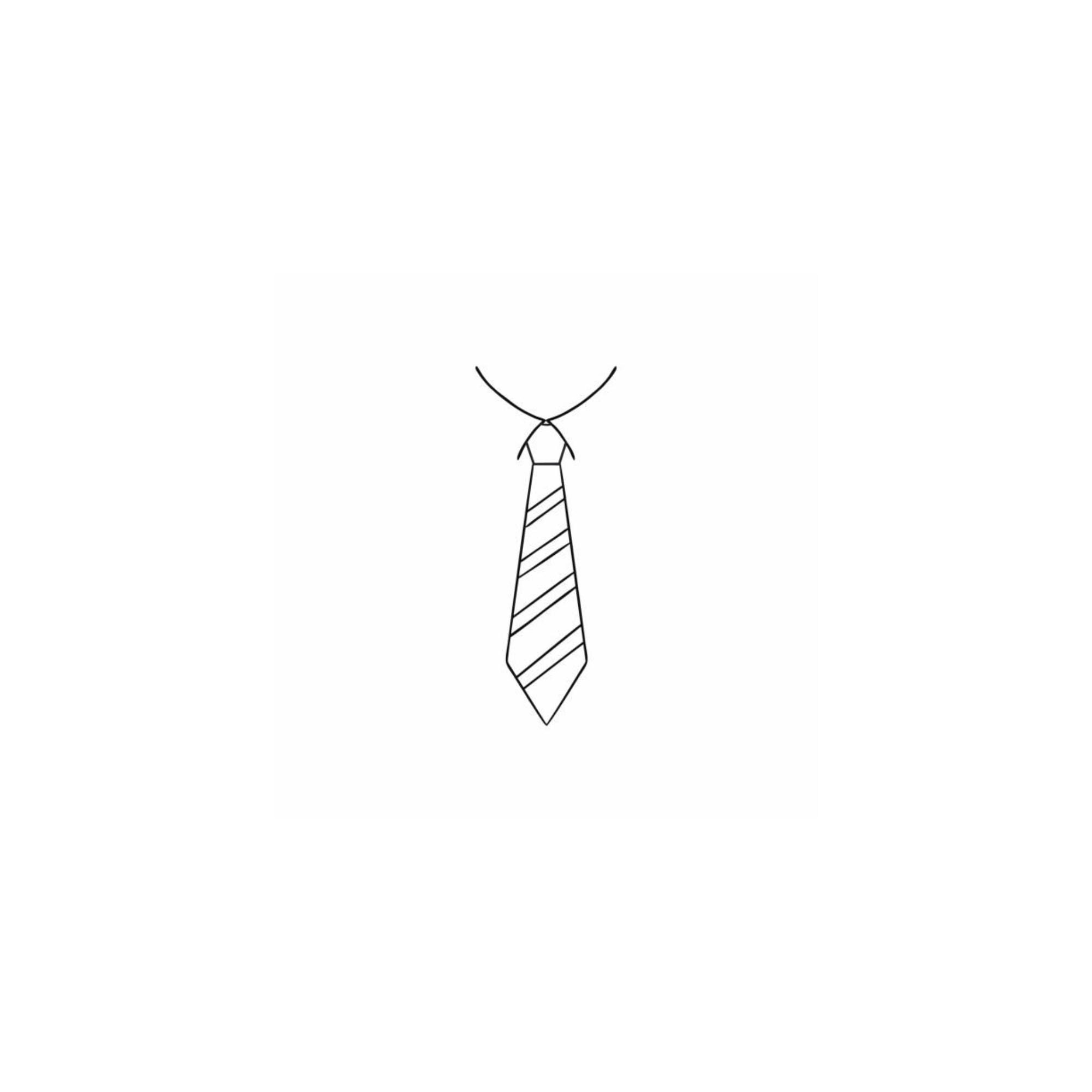 Tie PDF Sewing Pattern | Instant Download Necktie Pattern | DIY Classic ...