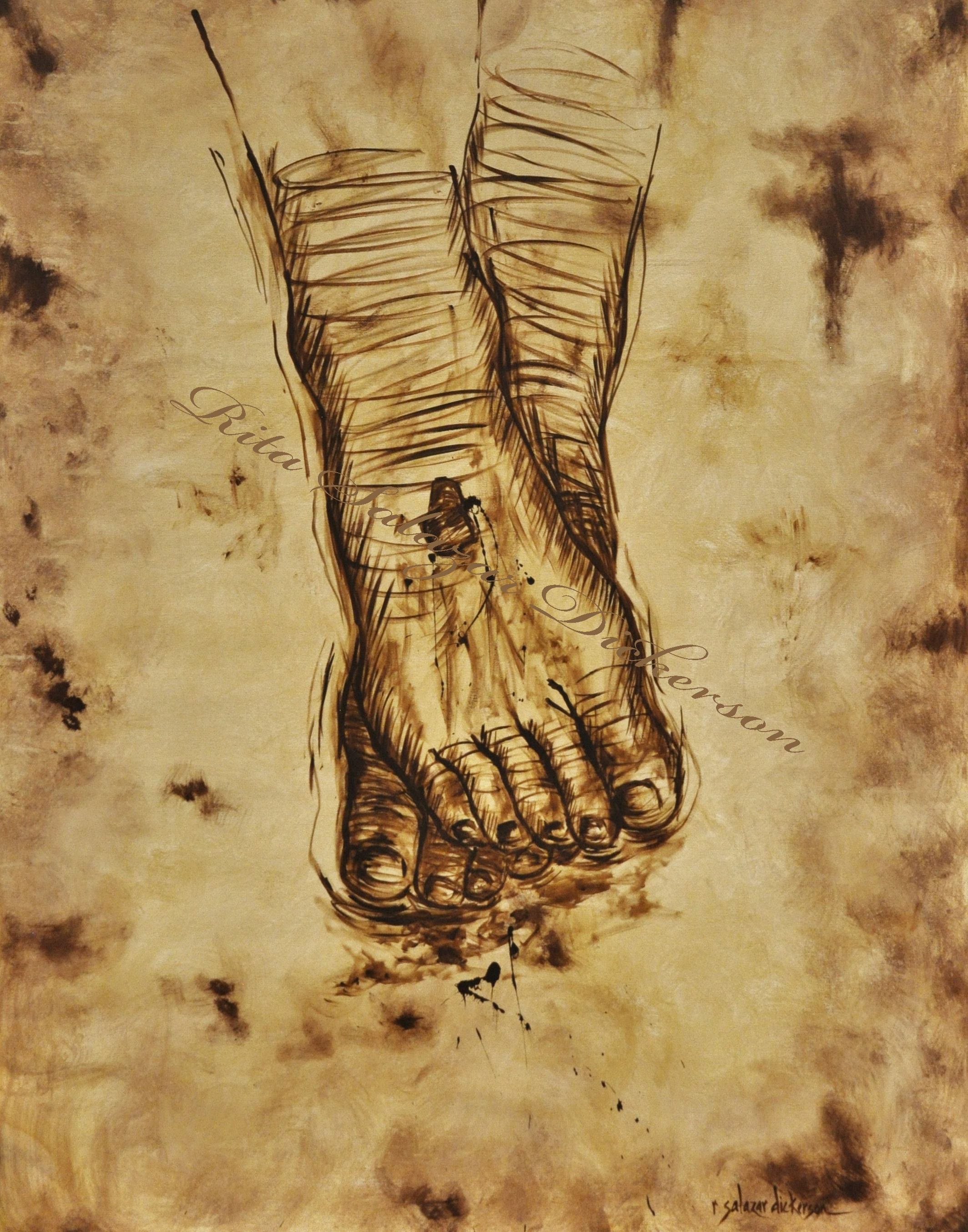 At The Feet Of Jesus On The Cross