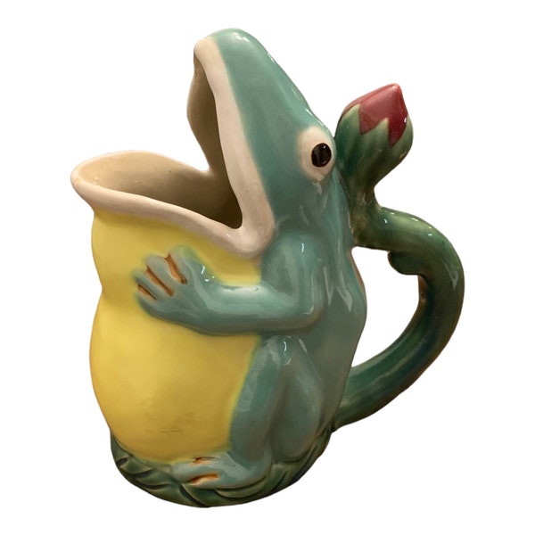 Frog Pitcher - Etsy