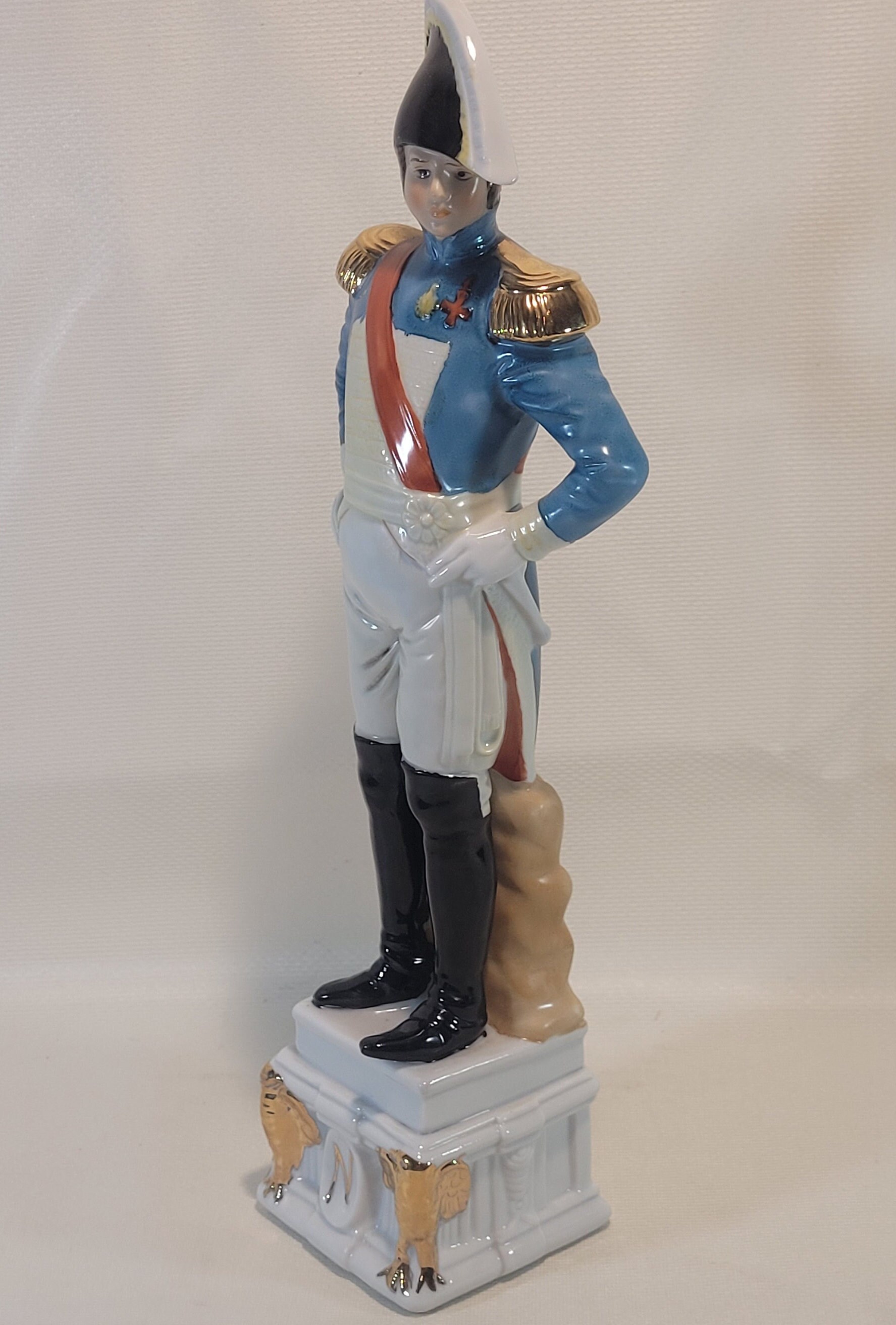 Porcelain Napoleon Statue French Military Figurine Possibly Capo Di ...