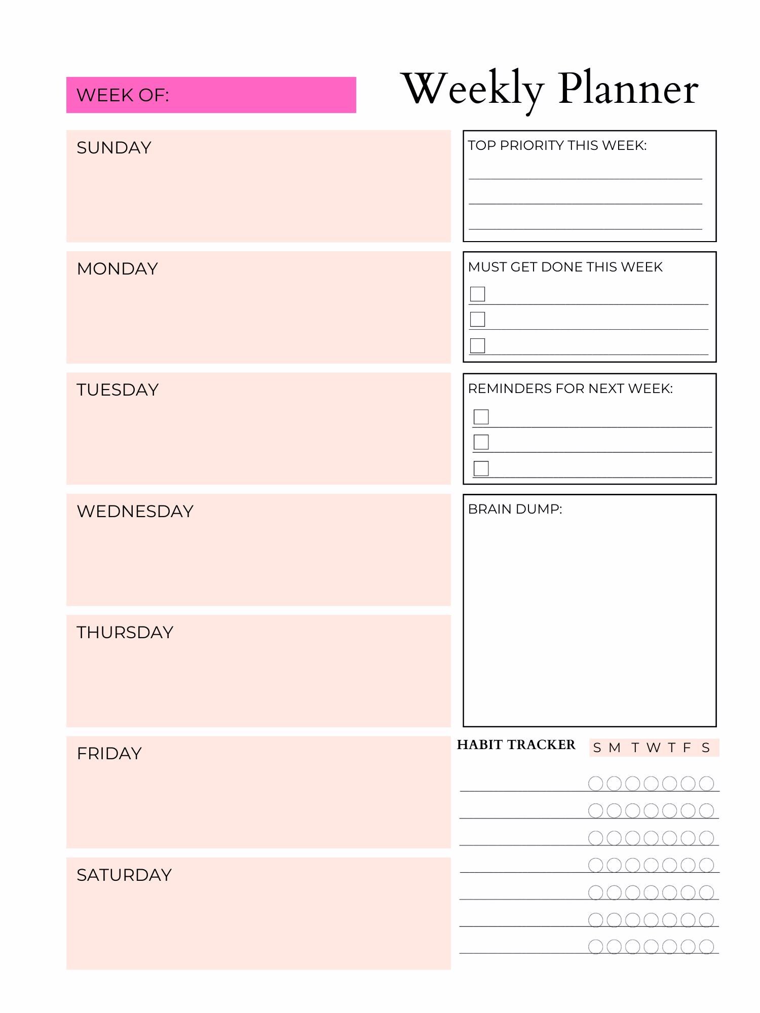 Calendar, Journal, 2025, Planner, Notes, Budget, 30 Day Challenge. - Etsy