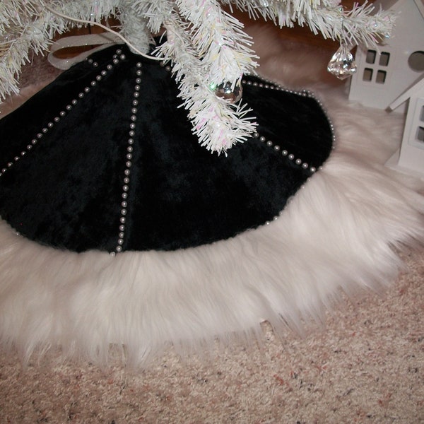 Faux Fur Tree Skirt - Etsy
