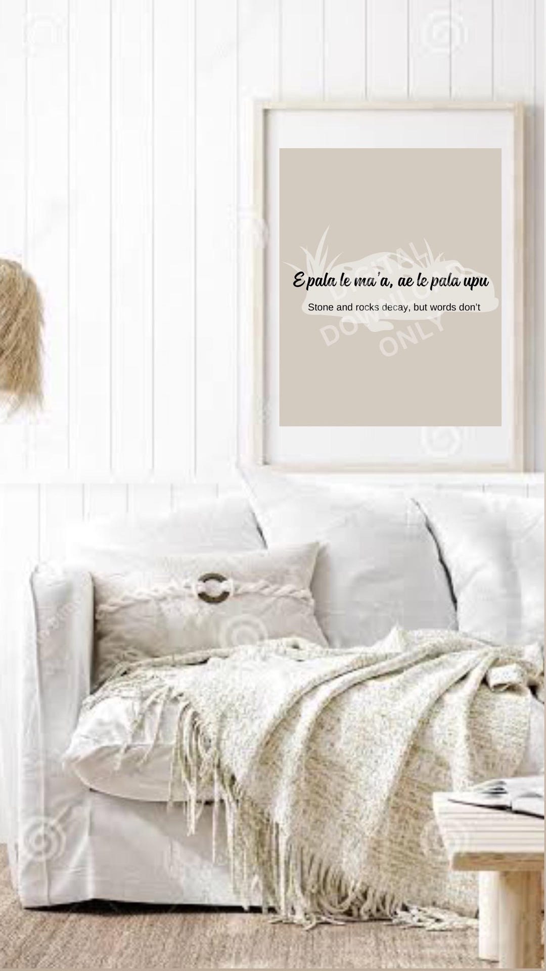Samoan Phrase Wall Art - Etsy