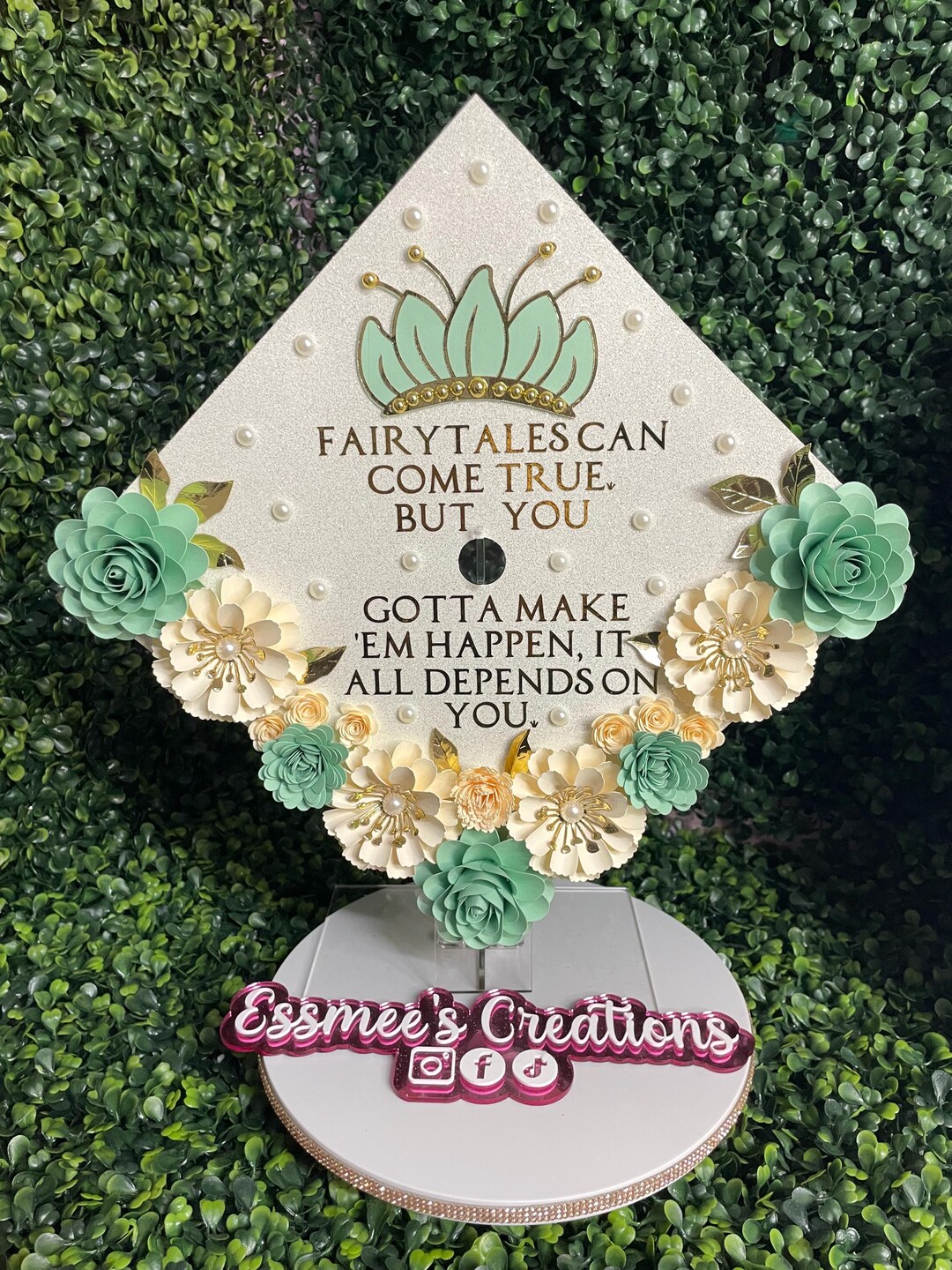 Graduation Cap Topper | Class of 2025 - Etsy