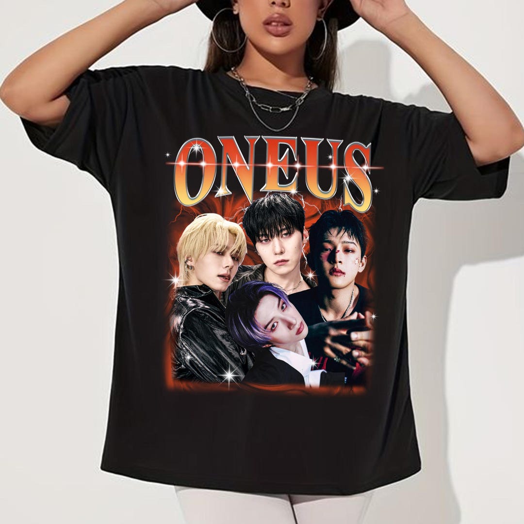 Retro Oneus Kpop T-shirt, Oneus World Tour Hour Us 2025 Shirt, Oneus 5X ...