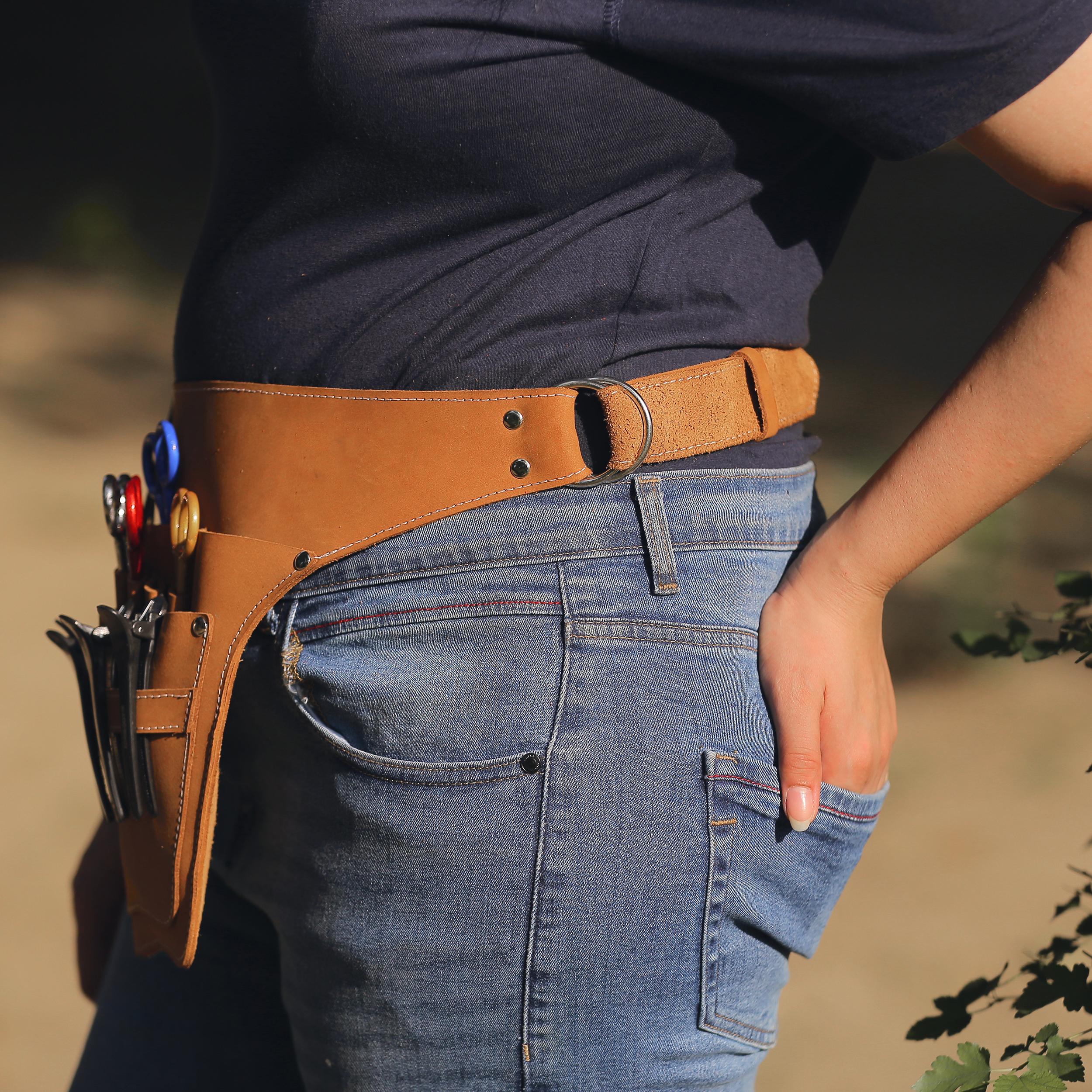 Hairdresser's Tool Pouch Personalized Leather Tool Belt, Barber Tool ...