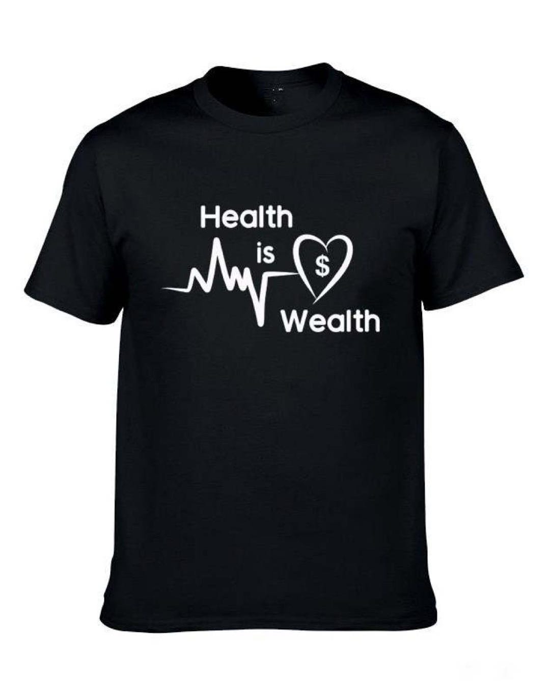 Health is Wealth T-shirt - Etsy