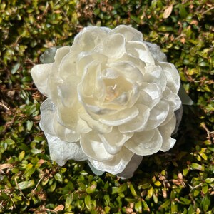 Jingle Seashell Roses Handmade With White, Yellow, Orange and ...