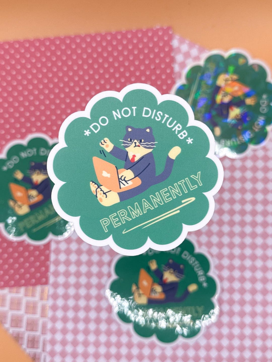 Do Not Disturb Sticker: Funny Laptop/water Bottle Decal - Matte ...