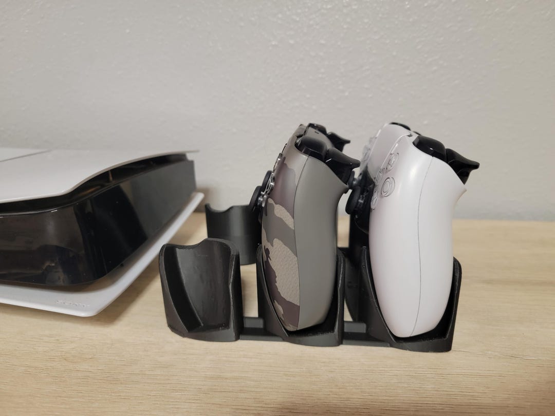 3D Printed PS5 Controller Stand, Holds 3-4 Controllers - Etsy