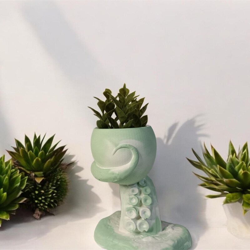 Octopus Planter - Etsy