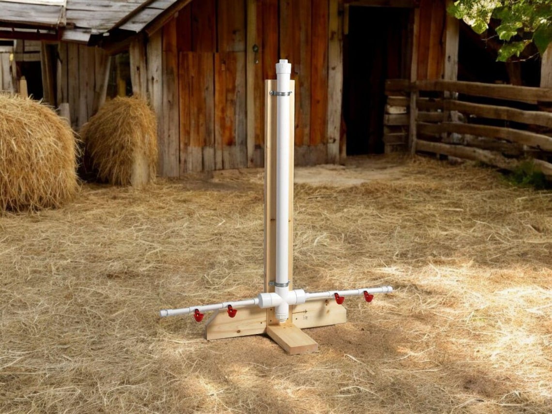 DIY Chicken Waterer: PVC Pipe Step-by-step Tutorial - Etsy