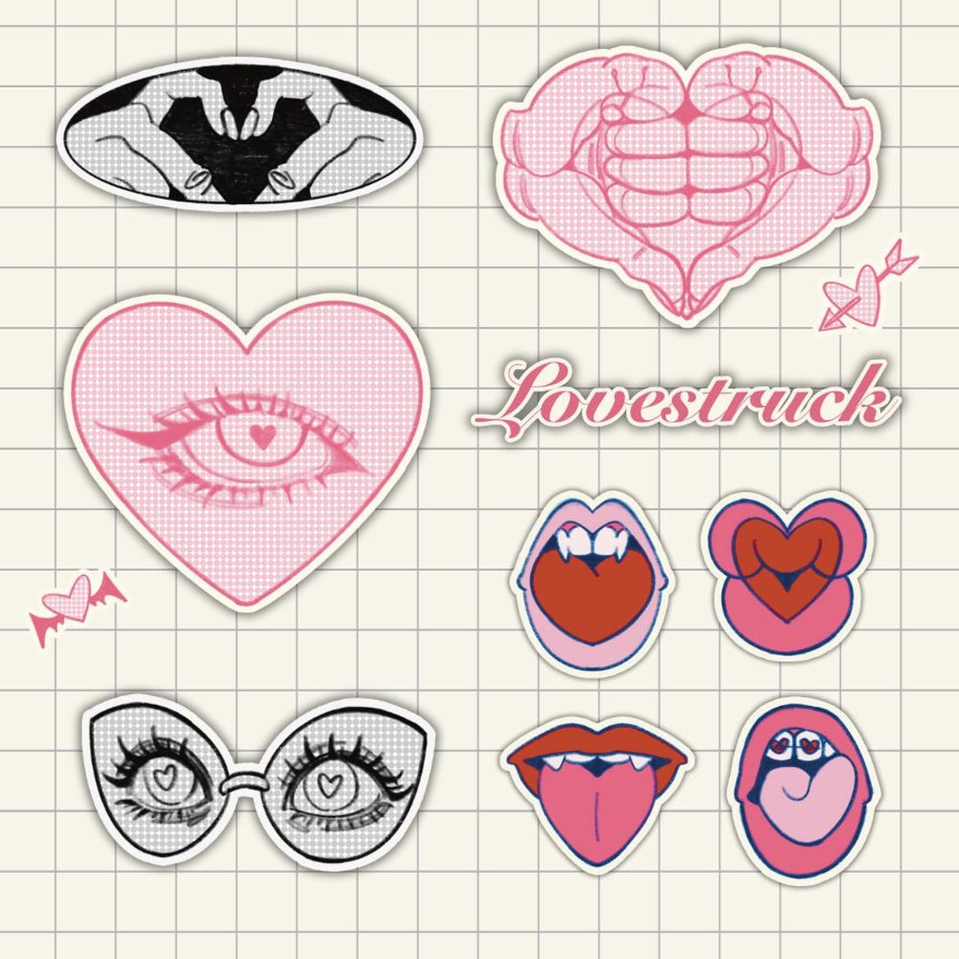 Goodnotes Stickers, Stickers Png, Cute Goodnotes Stickers, Heart ...