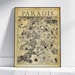 Attack on Titan Map, Paradis Island Map, Walls of Paradis, Map of Walls ...