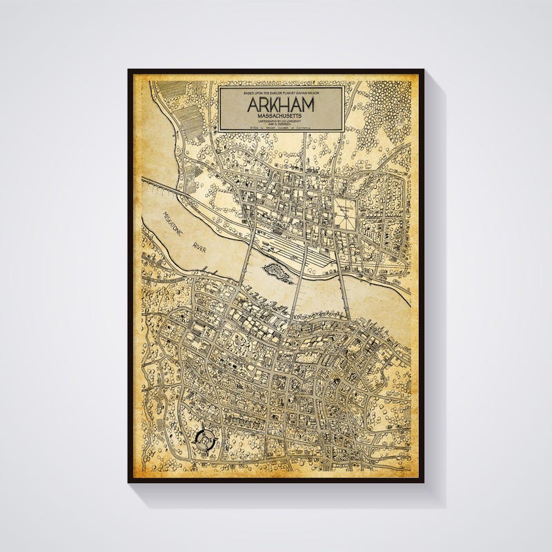 Arkham City Wall Art - Etsy