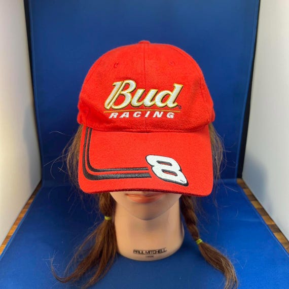 Bud Racing Dale Jr. Cap - Red NASCAR Hat - Gem