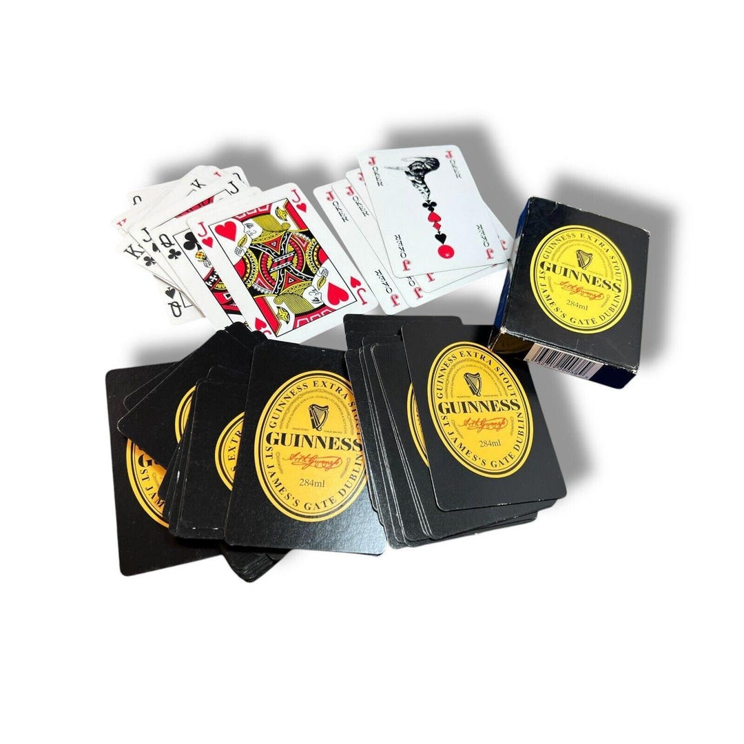 Vintage Guinness Bear Extra Stout 1999 Playing Cards - Etsy