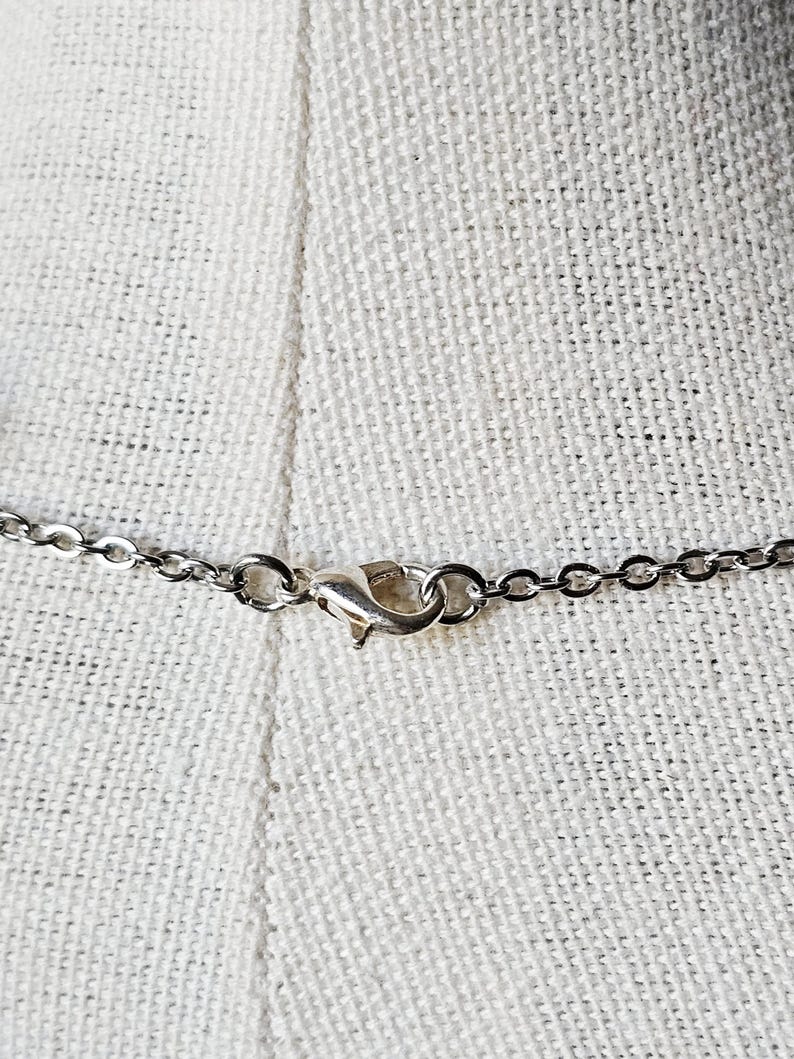 Rhinestone Christian Cross Pendant: Stainless Steel Necklace, 18" - Etsy