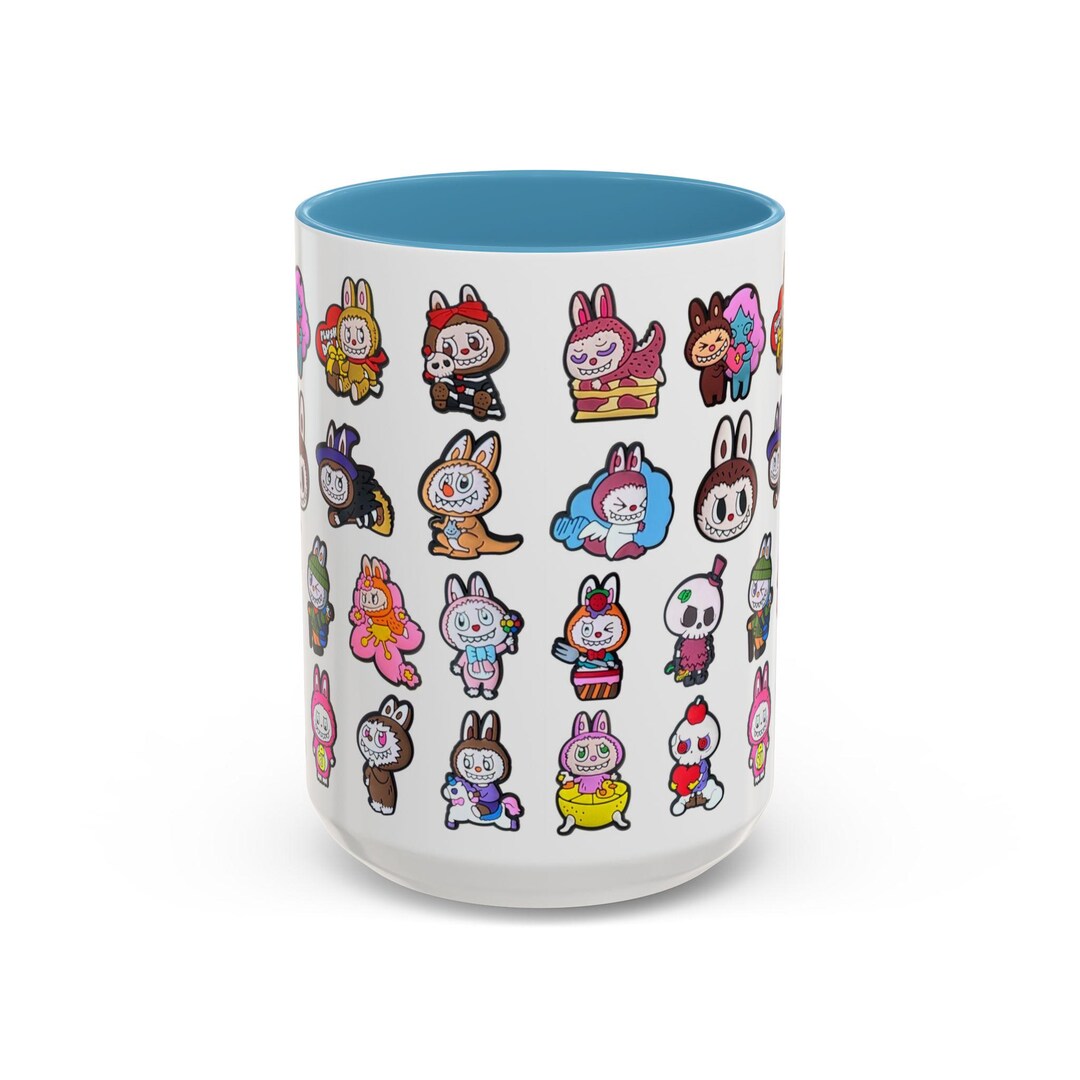 Labubu Cute Animal Coffee Mug Fun Cartoon Character Drinkware, Easter ...