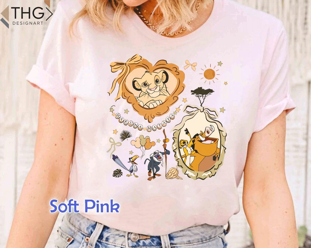 Retro 90s Hakuna Matata Lion King Shirt, Coquette Bow Bracelets Design ...