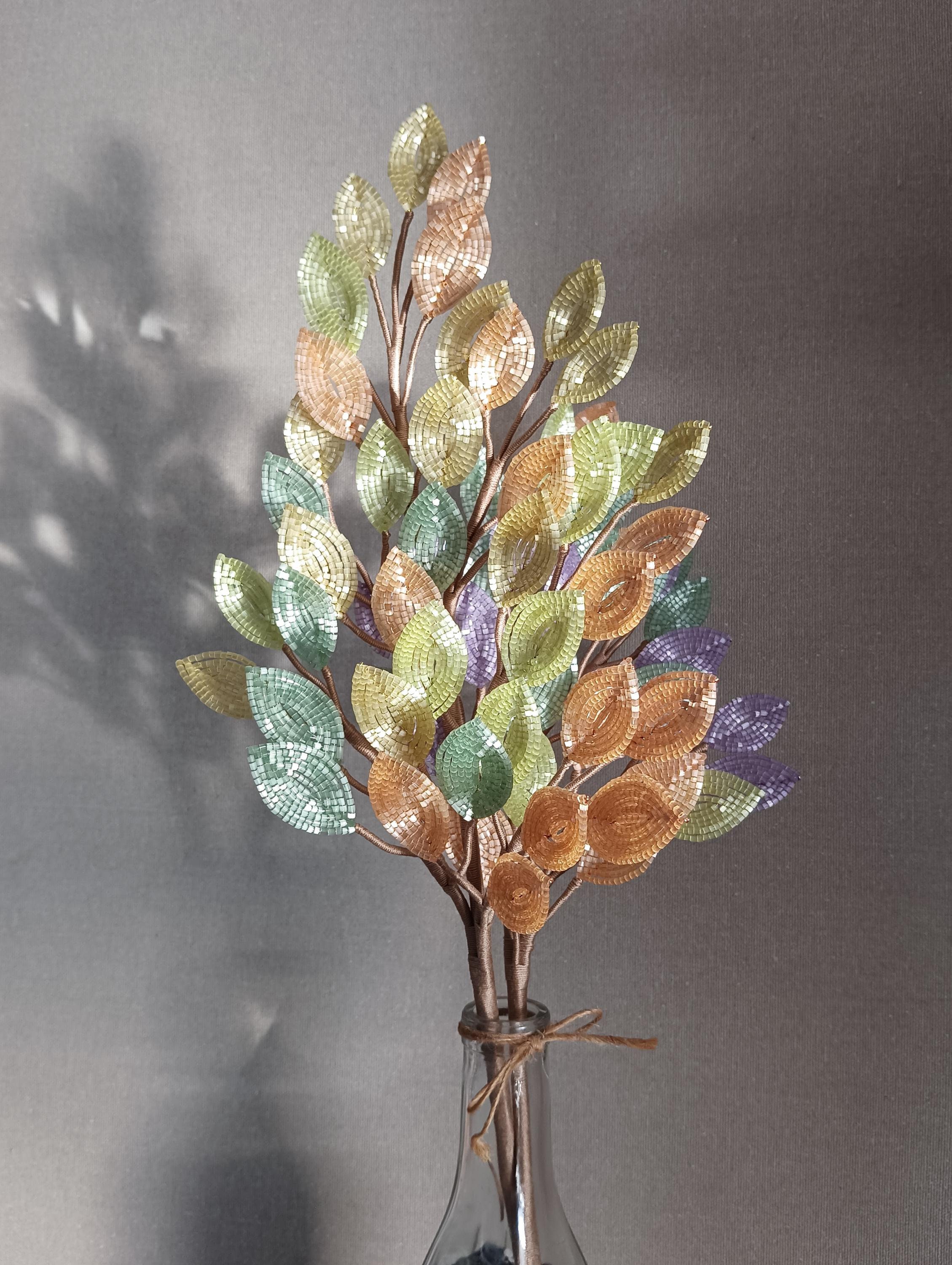 Decorative Beaded Branches/ French Beading/ Handmade - Etsy