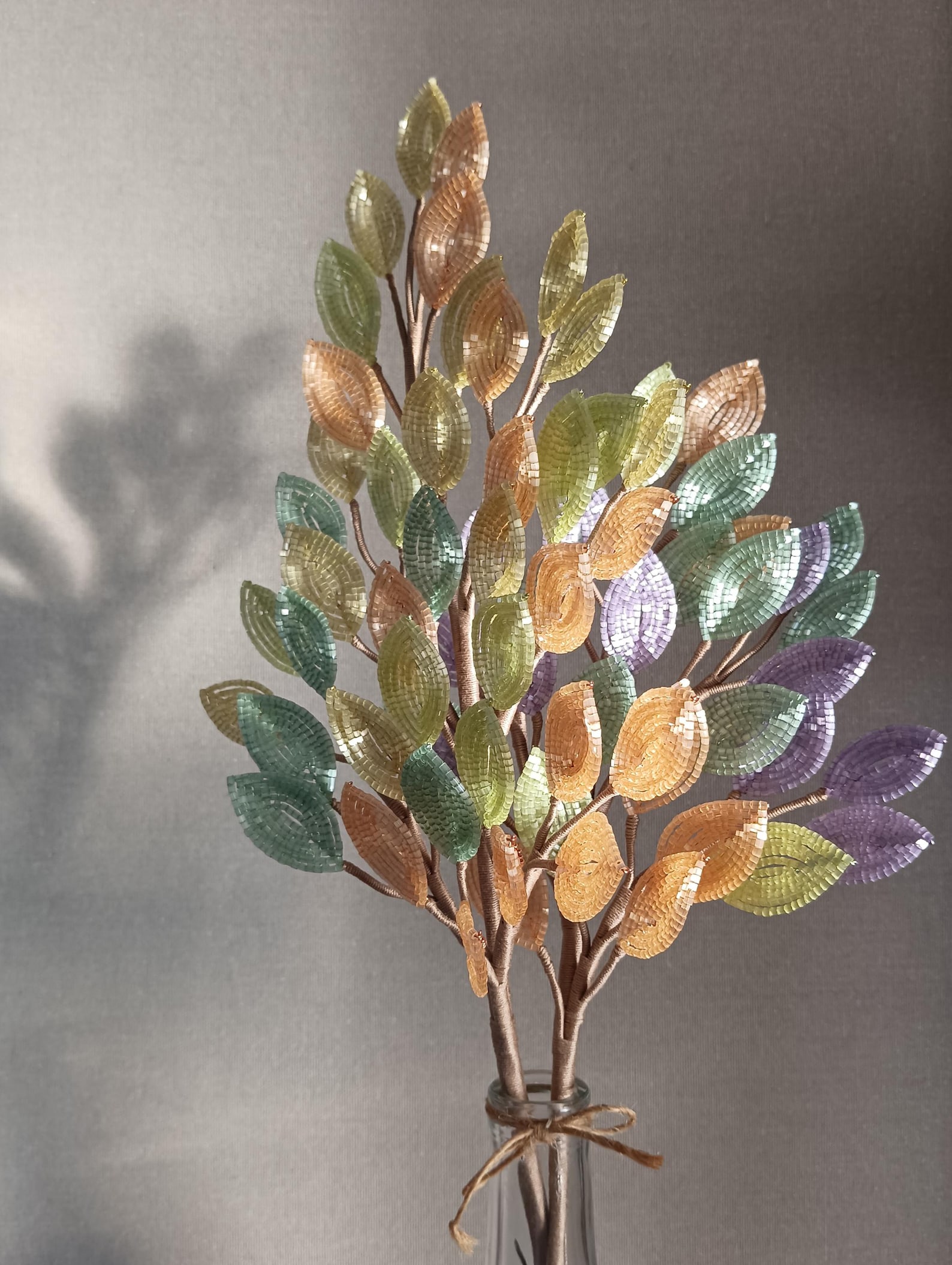 Decorative Beaded Branches/ French Beading/ Handmade - Etsy