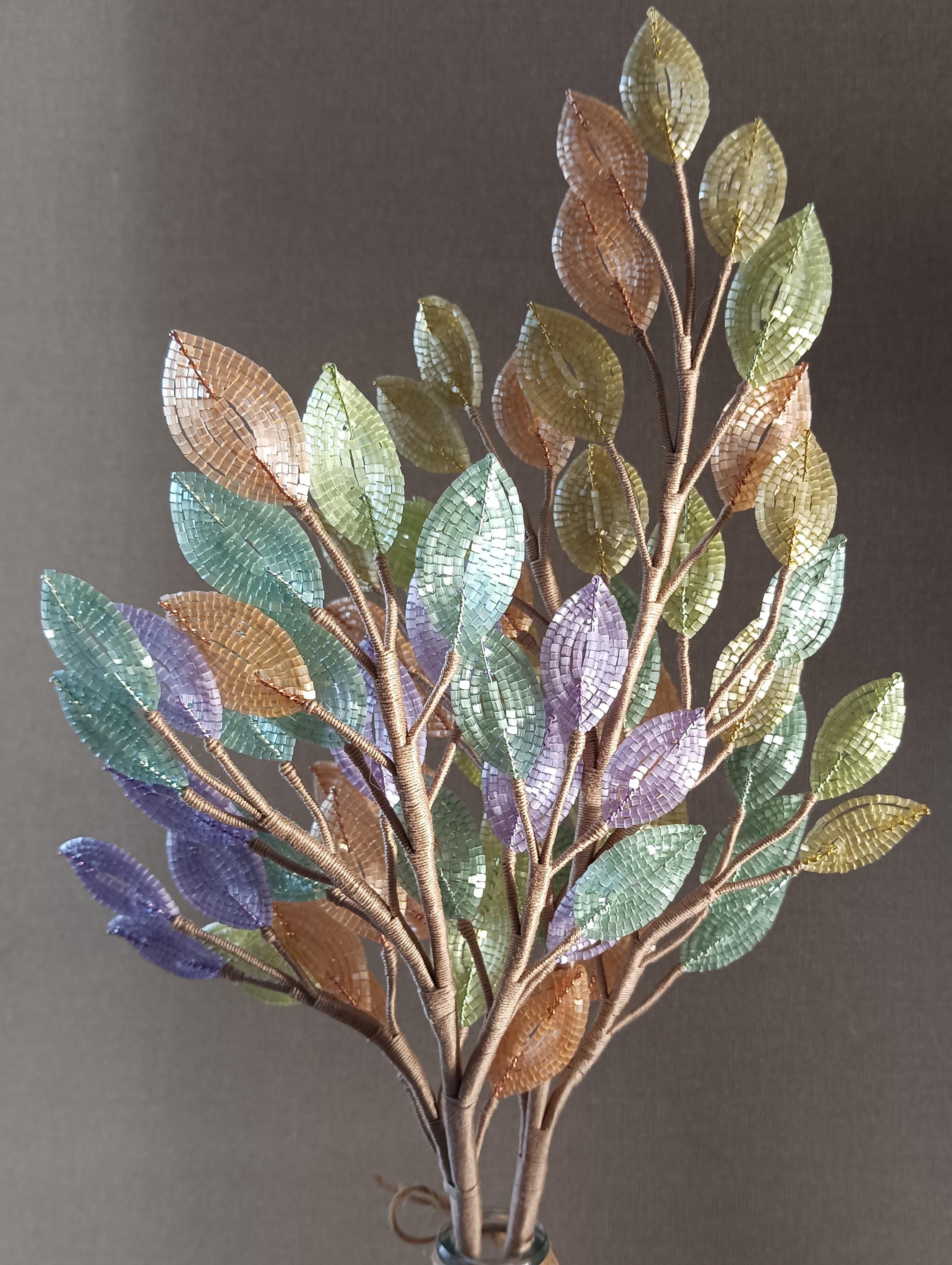 Decorative Beaded Branches/ French Beading/ Handmade - Etsy