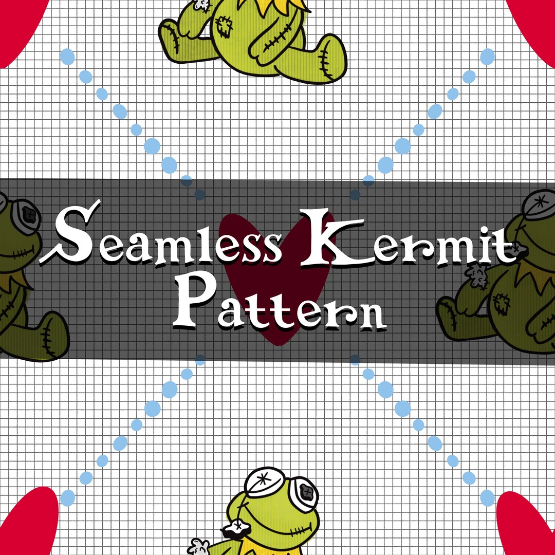 Cute Kermit Puppet Pattern - Etsy