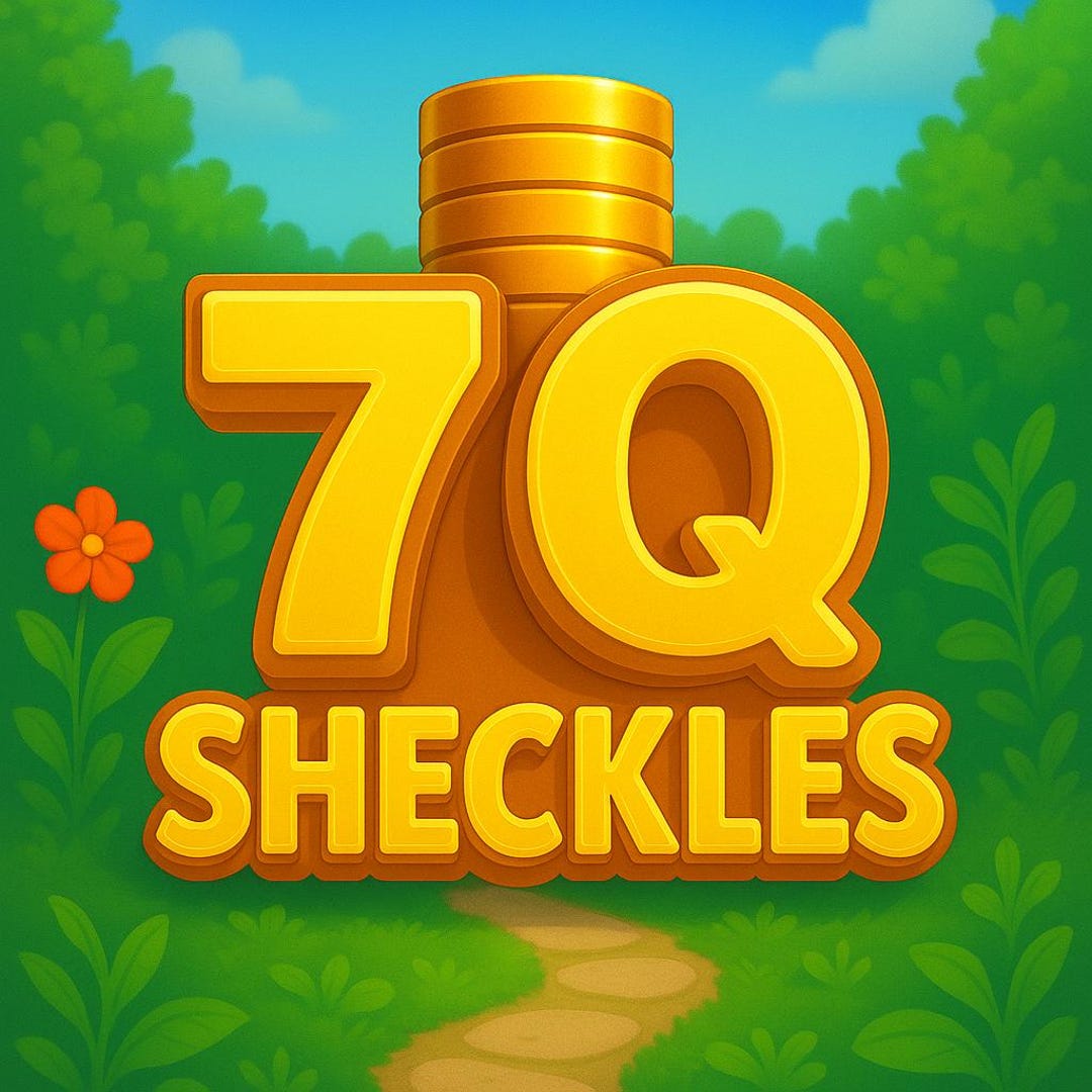 7Q SHECKLES! -roblox Grow a Garden ! BEST PRICE ! - Etsy