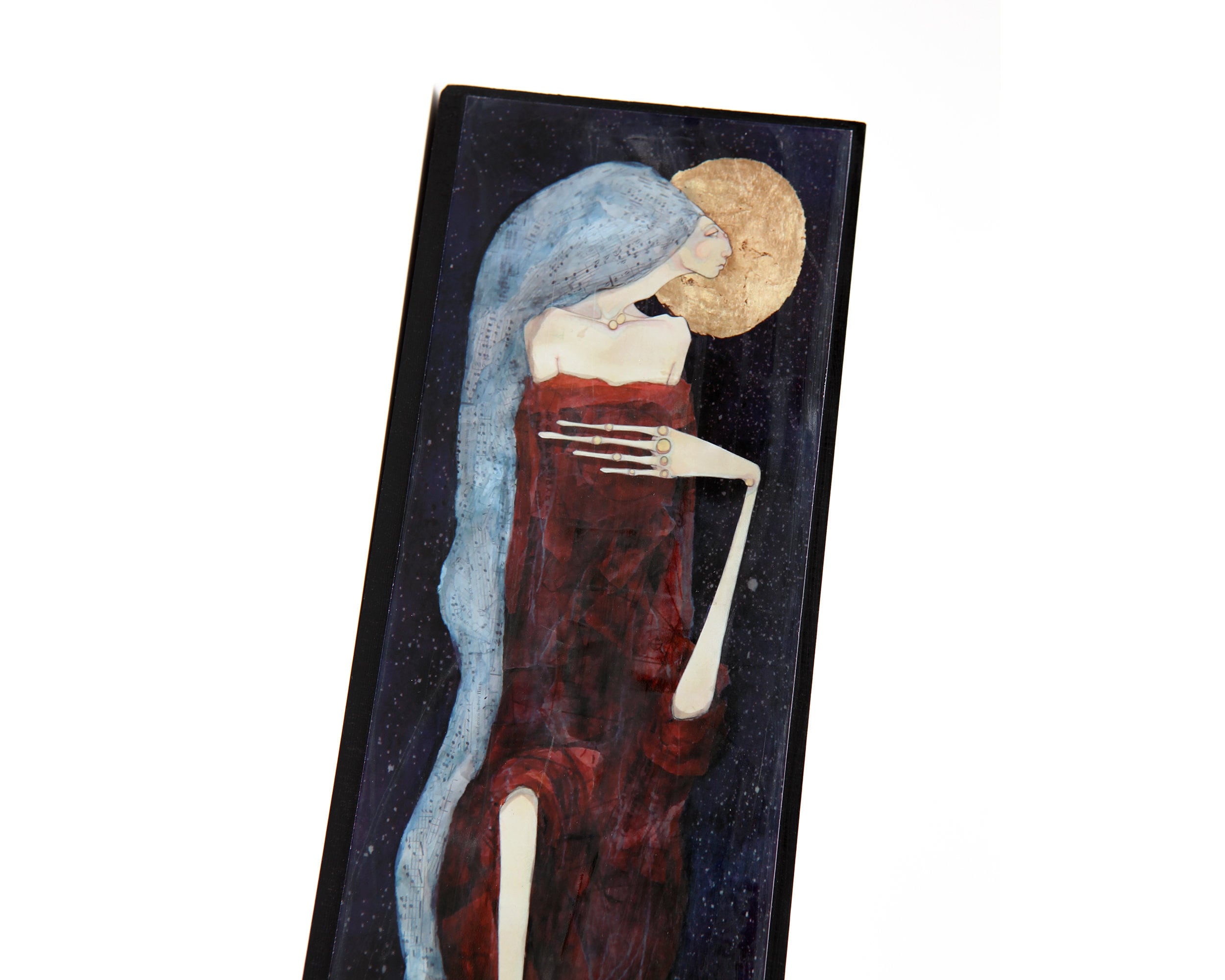 Ready to Hang 18 Inches Long Vertical Skinny Floating Goddess Figure ...