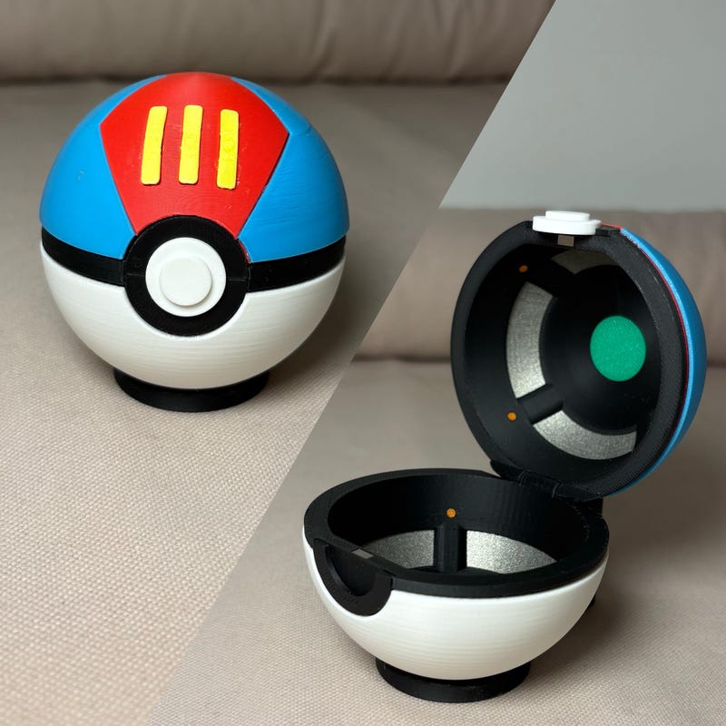 Real Pokeball - Etsy