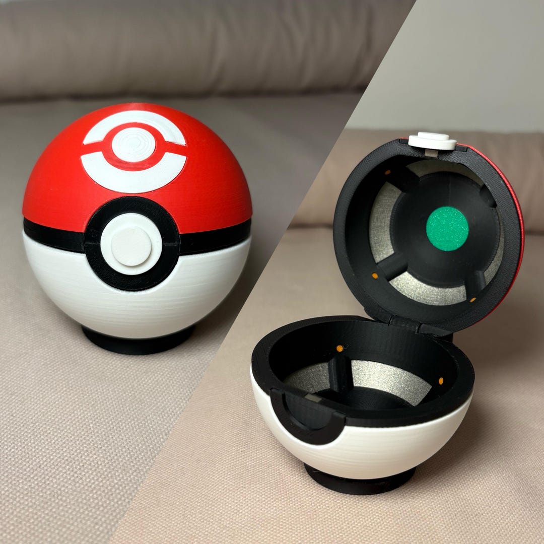 Realistic Sport Ball | Pokeball | 3D Printed | Pokemon | Cosplay ...