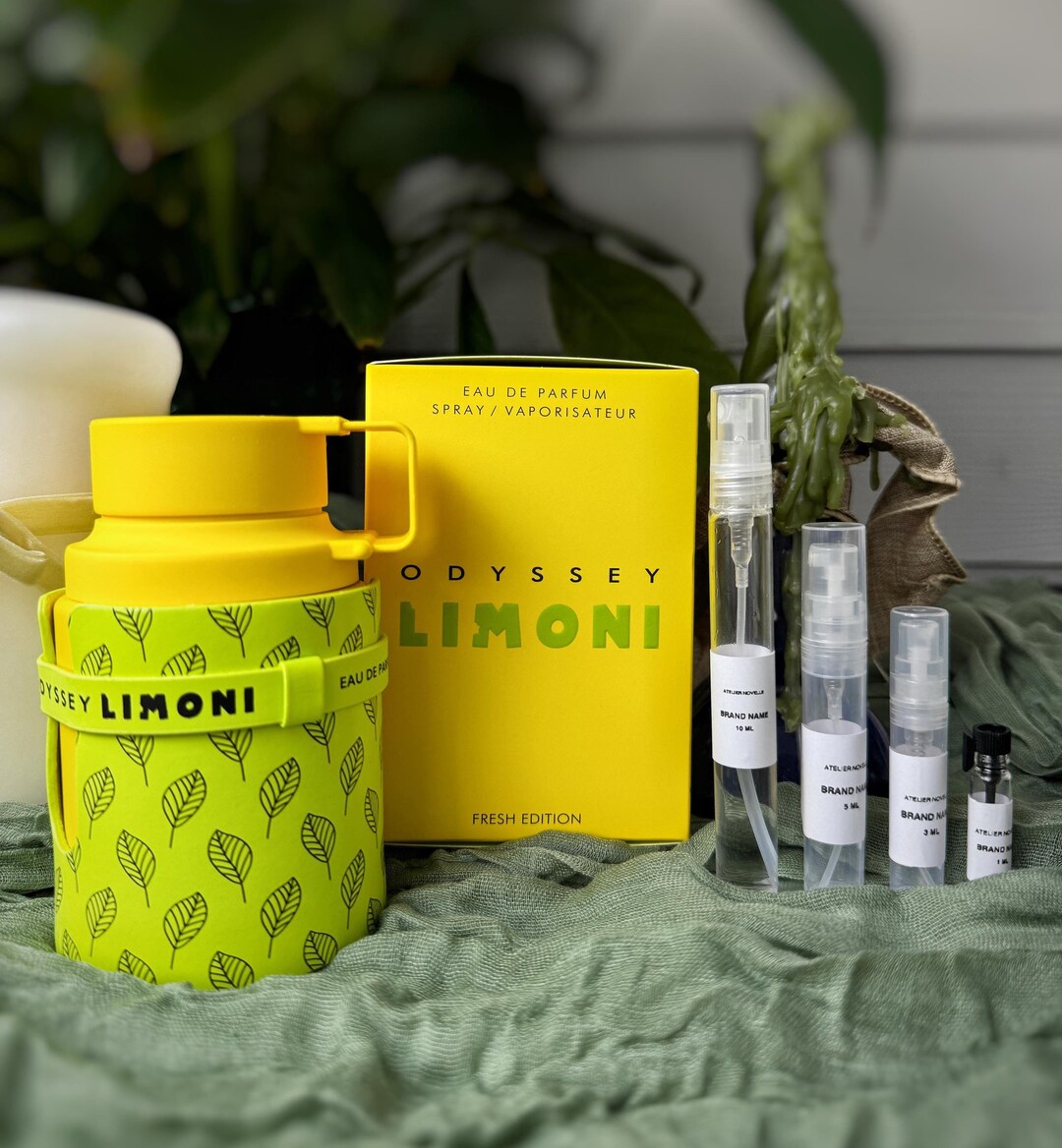 Armaf Sample Odyssey Limoni Fresh for Unisex Eau De Parfum 1ml, 3ml ...