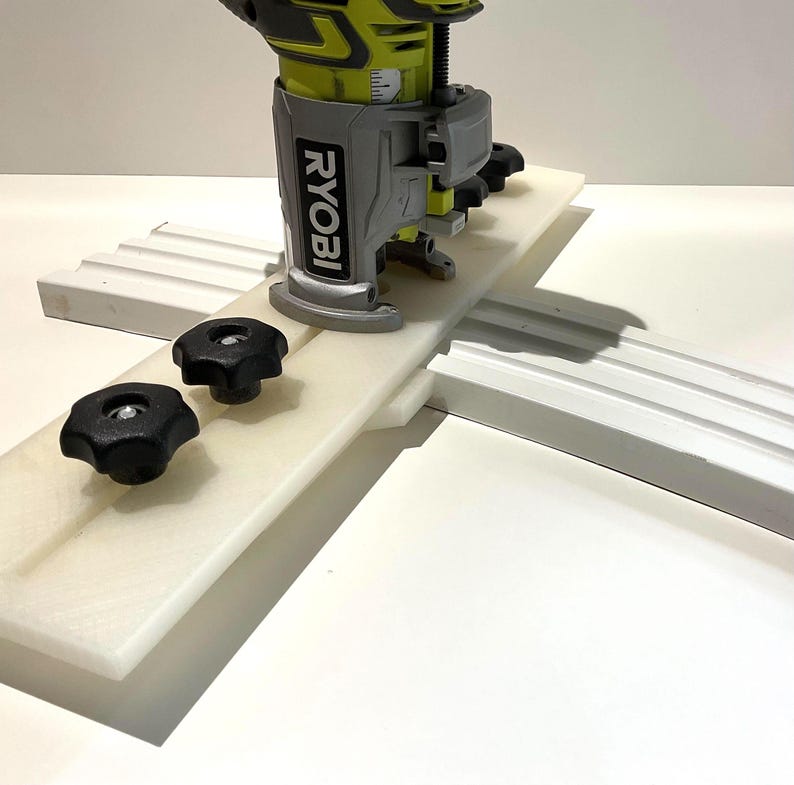 Ryobi PCL424B/P601 Router Fluting Jig: Edge-following Groove Cutter (up ...