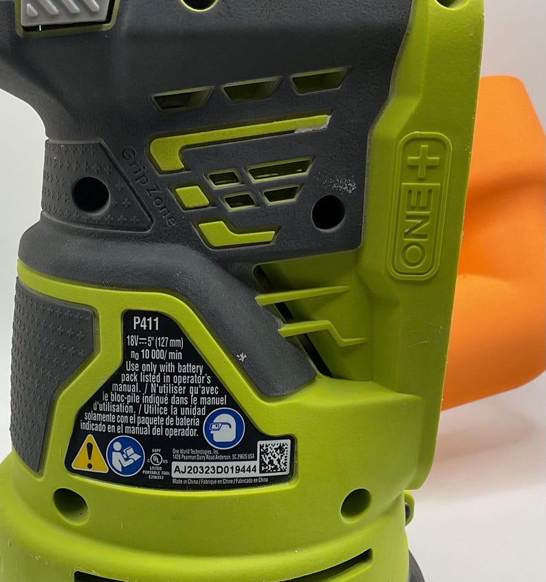 Ryobi Orbital Sander - P411 Elbow Vacuum Adaptor for Shop Vac Hose - Etsy