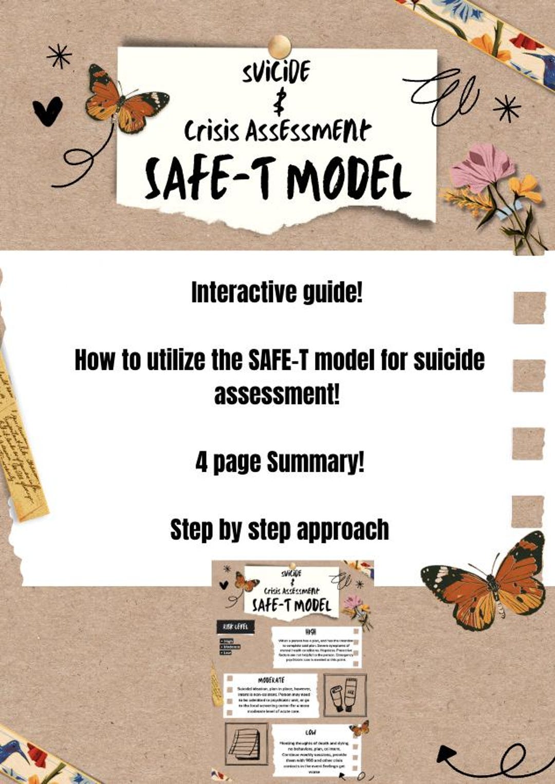 Step-by-step Guide/cheat Sheets!! How to Practically Use the SAFE-T ...