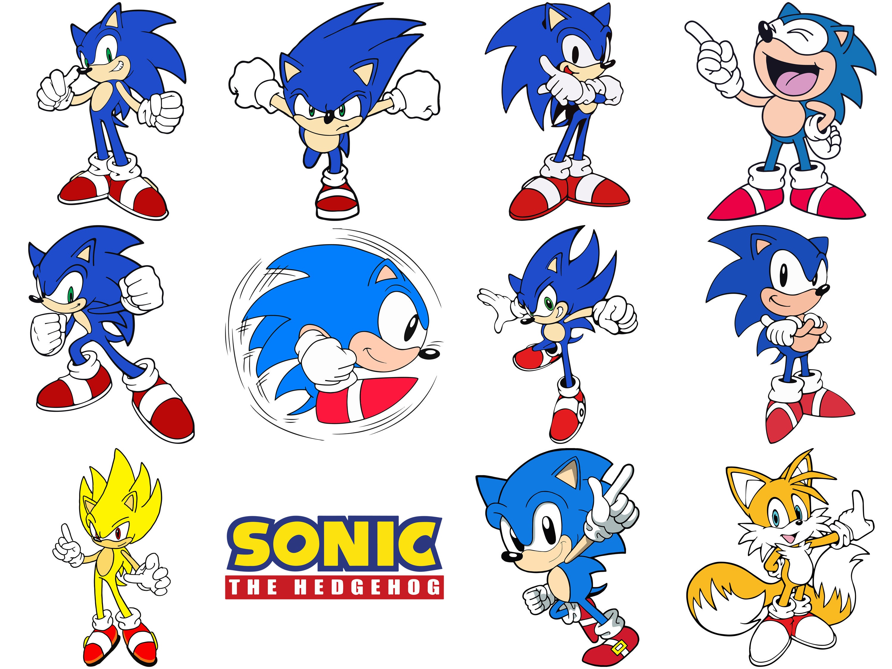 Sonic Game Svg Bundle, Sonic SVG Bundle, Sonic Design SVG Bundle, Sonic ...