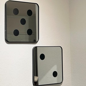 Dice Mirror Set Decorative Wall Art - Etsy