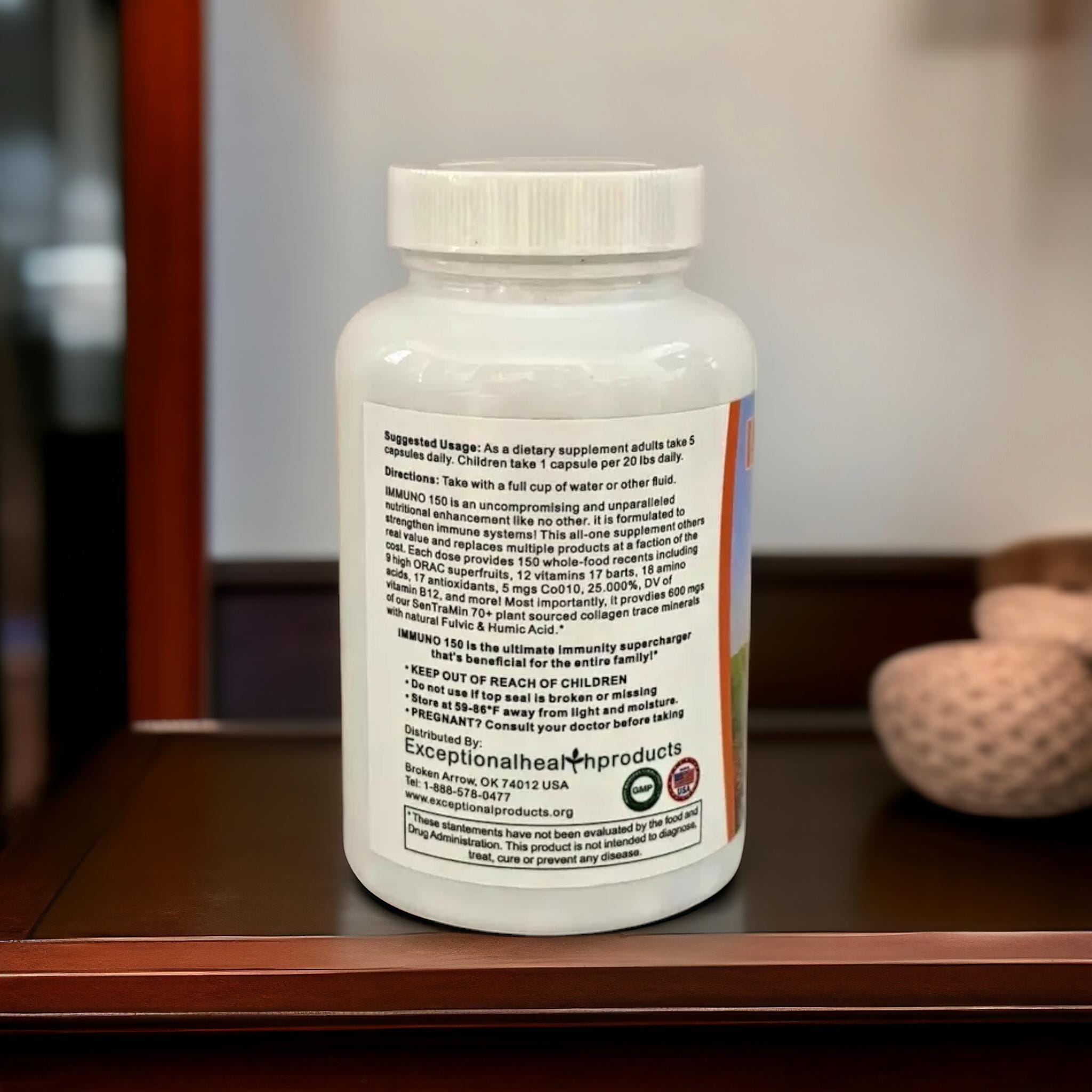 IMMUNO 150 Capsules the Ultimate Multivitamin & Immune Support ...