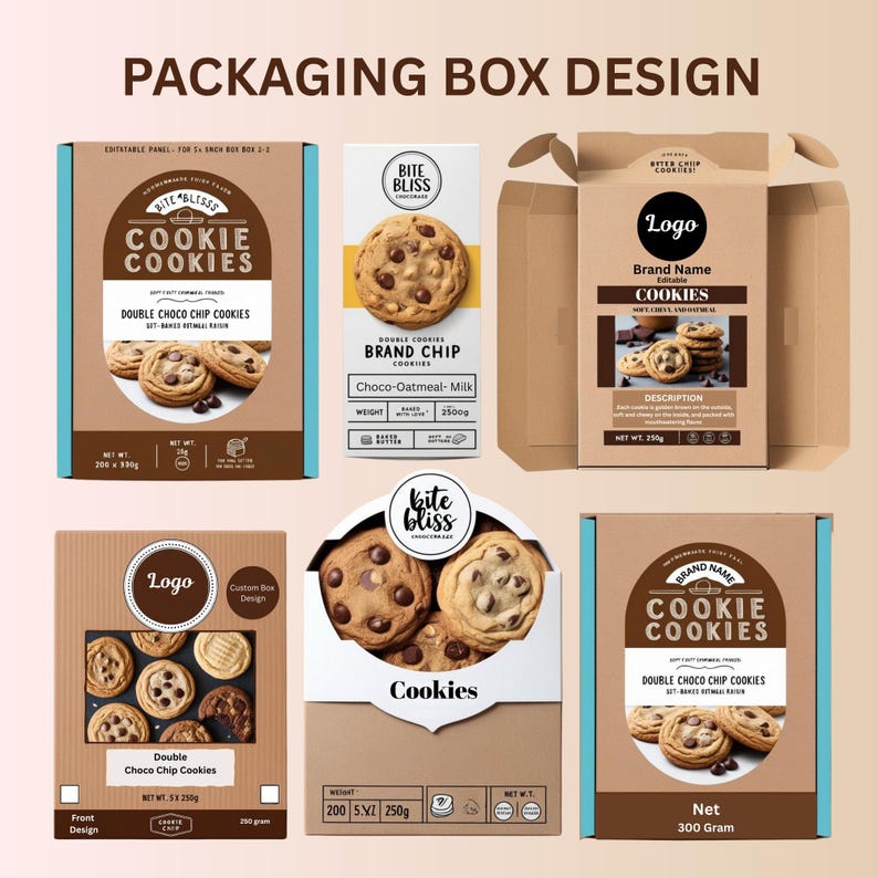 Custom Packaging Box Design – Made to Order Bakery Packaging ...