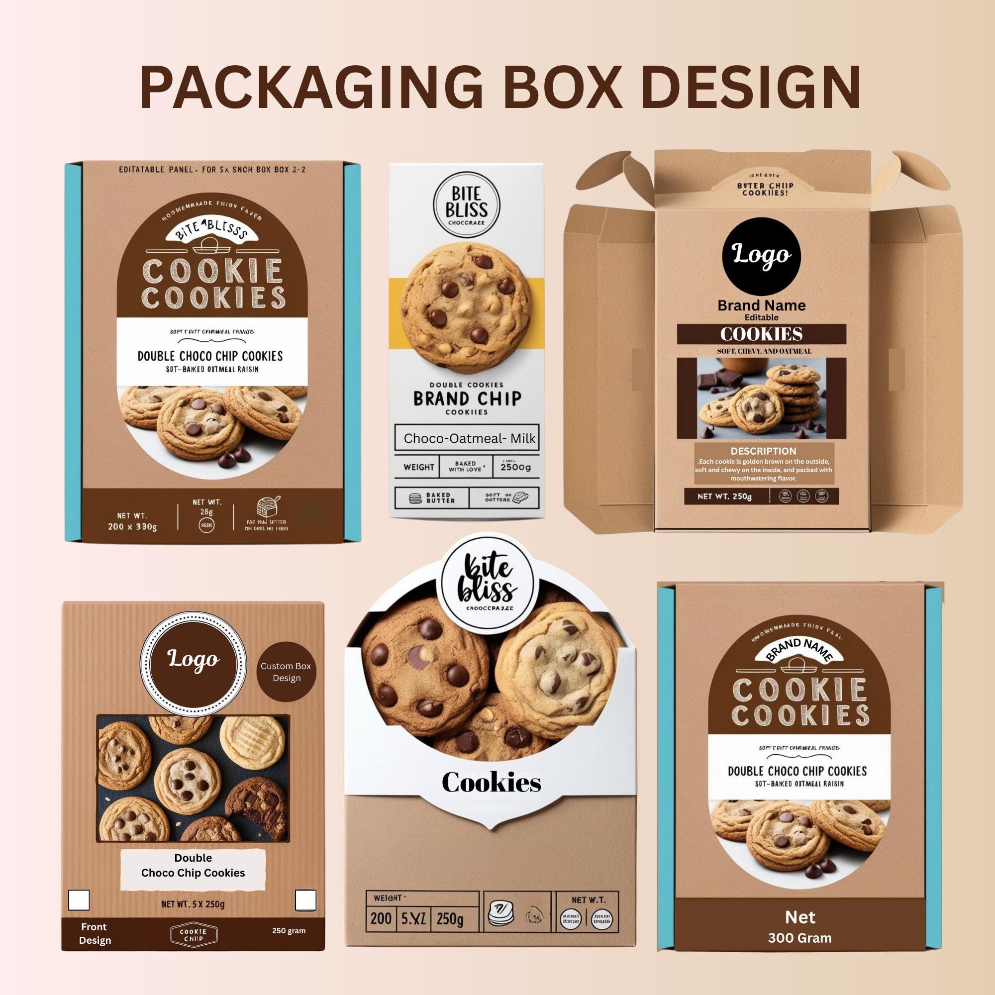 Custom Packaging Box Design – Made to Order Bakery Packaging ...