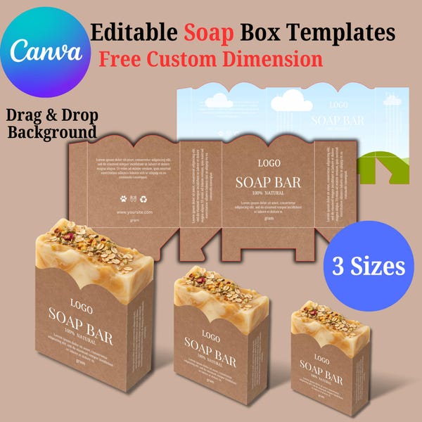 Rustic Soap Packaging - Etsy