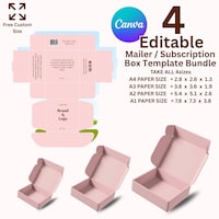Surprise Box Template, Surprise Box Svg, Toy Box Template, Random Toy ...