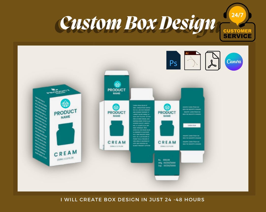 Custom Packaging Design for Your Business, Customize Box Layout ...