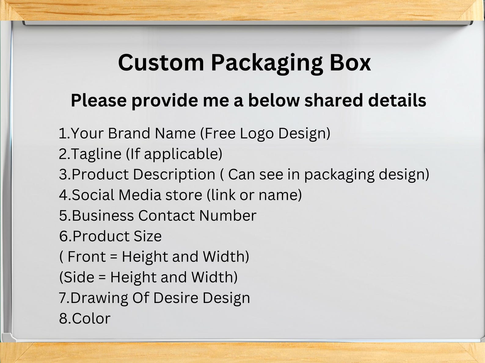 Custom Packaging Design for Your Business, Customize Packaging Layout ...