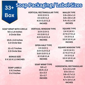 Editable Soap Packaging Templates for Canva, Soap Branding Templates ...