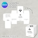 Editable Candle Box Template for Canva, Luxury Packaging for Handmade ...