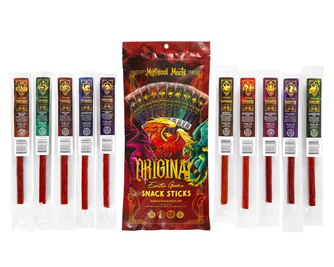Mythical Meats® Original Variety Pack - Etsy