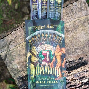 Mythical Meats® Humanoid Variety Pack - Pack of 10 1 OZ. Exotic Game ...