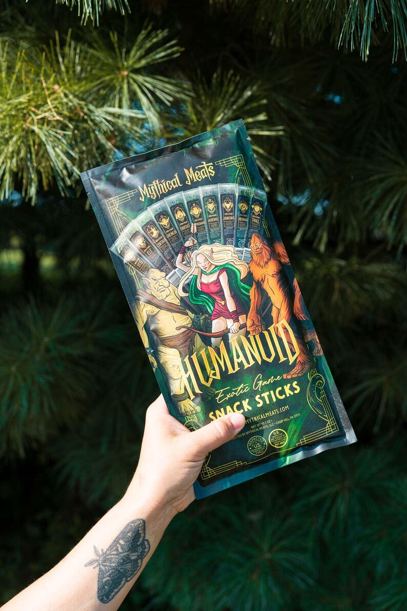 Mythical Meats® Humanoid Variety Pack - Pack of 10 1 OZ. Exotic Game ...
